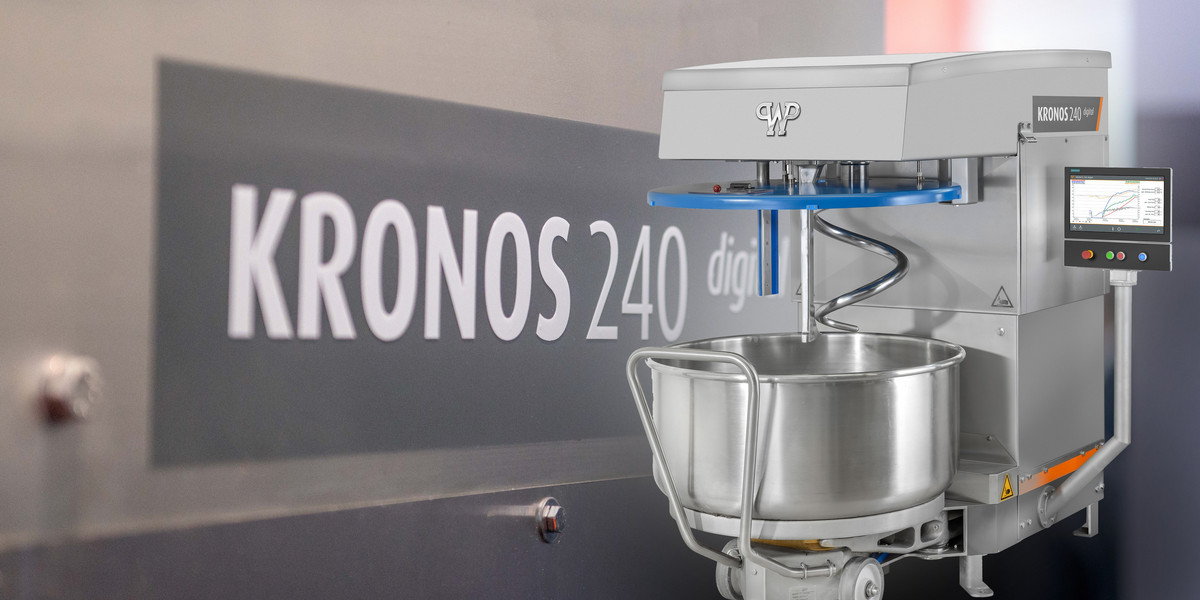 Intelligent spiral mixer KRONOS digital | WP Kemper